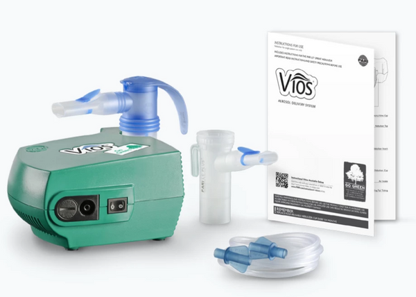 Pari VIOS Nebulizer System with LC Spring Nebulizer. 5 years warranty ...