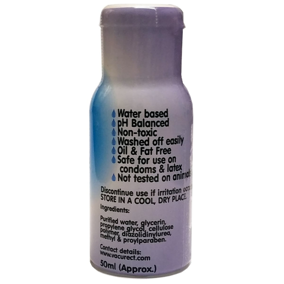 Water Soluble Personal Lubricant - 50ml bottle | AnActiveLife.com ...