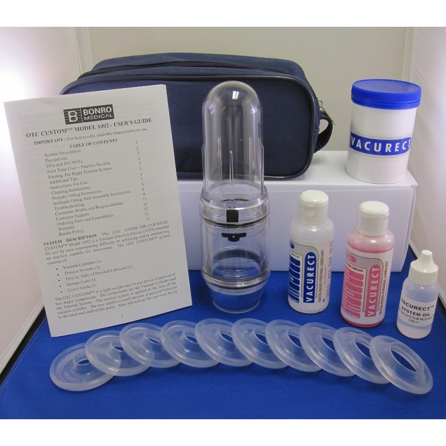 Vacurect Vacuum Erection Device Deluxe Model. FDA Registered. Effective ...